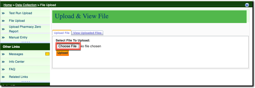 How to Submit Data Via File Upload – Tennessee Data Collection Support ...
